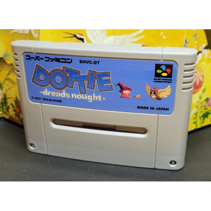 ตลับรีโปร [Repro] [SFC] Dottie Dreads Nought (Japan) Super Famicom ...
