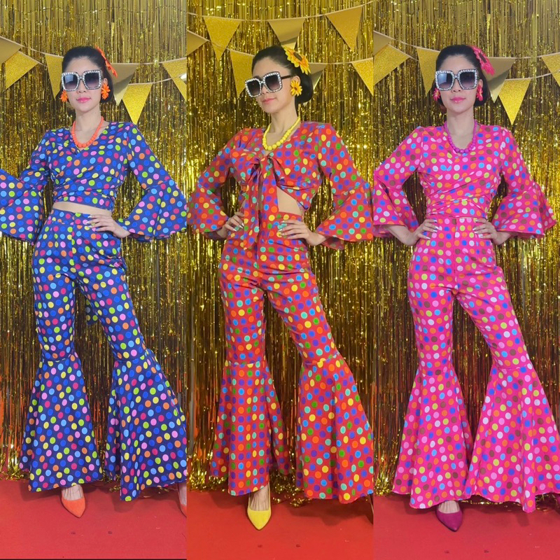 ชุดอีเจ้ย ชุดย้อนยุค(ครบเซต) | Shopee Thailand