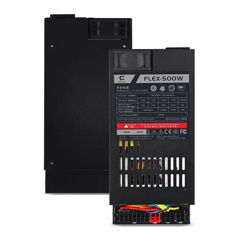 METALFISH Flex 500W Modular Power Supply ขนาดเล็ก1U ... | Shopee Thailand