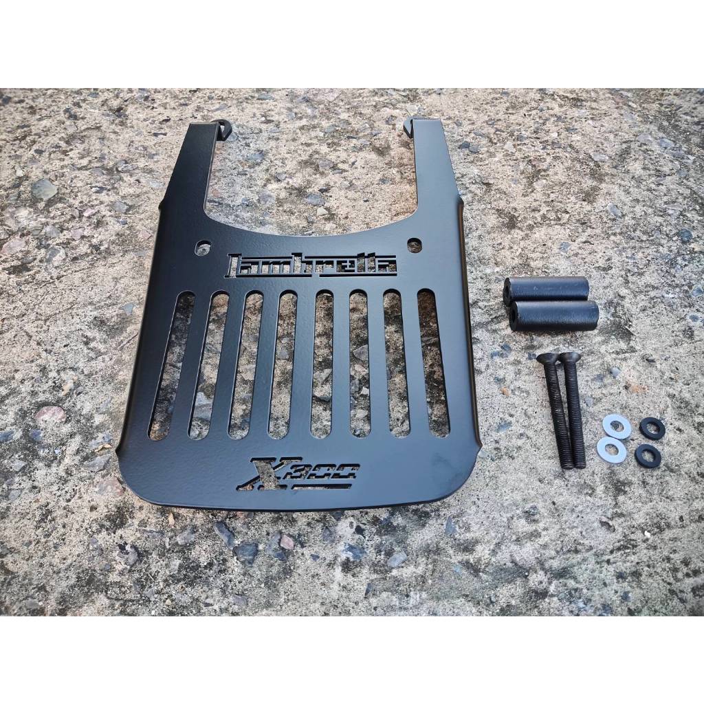 Rack หนาทำสีดำ Lambretta X300 | Shopee Thailand