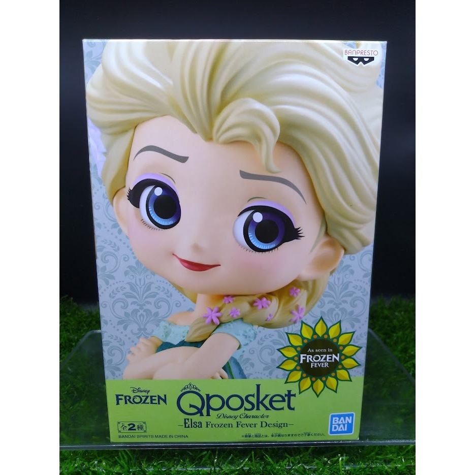 (ของแท้ หายากแล้ว) เอลซ่า โฟรเซ่น เวอร์ชั่นB สีอ่อน Q posket - Elsa ...
