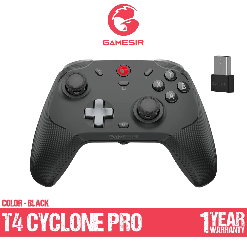GameSir T4 Cyclone Pro Multiplatform Wireless Gamepad with Hall Effect ...