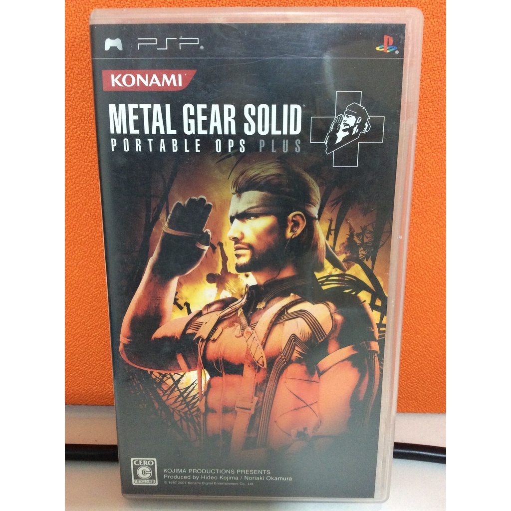 รวมแผ่นแท้ [PSP] Metal Gear Solid (Japan) Portable Ops Peace Walker ...