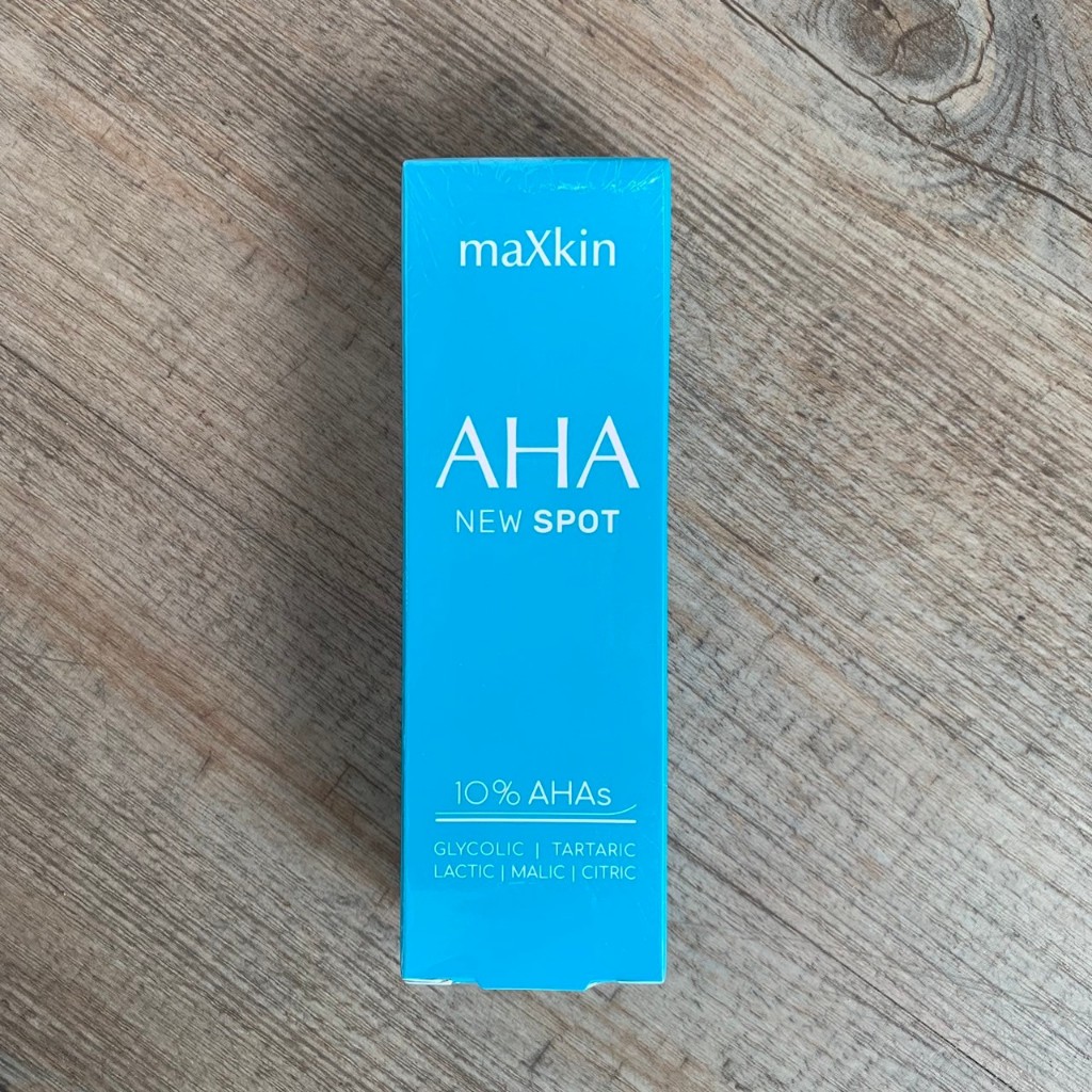 maXkin 10% AHA New Spot แม็กสกิน เอเอชเอ นิว สปอต รักษาฝ้า กระ จุดด่างดำ | Shopee Thailand