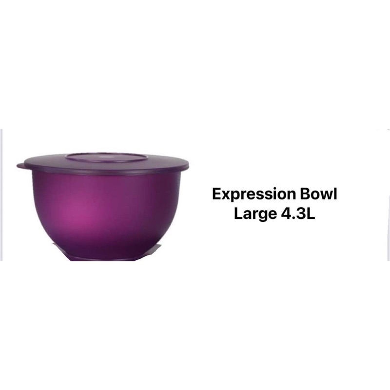 Tupperware รุ่น Expression Bowl Large ขนาด 4.3L | Shopee Thailand