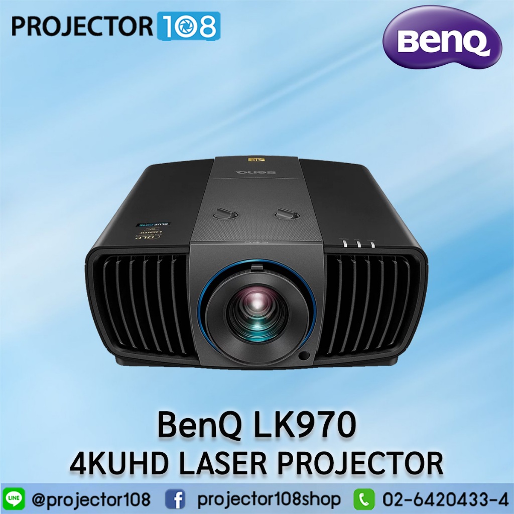 BenQ LK970 5000 Lumen XPR 4K UHD Laser DLP Projector ; High-precision ...