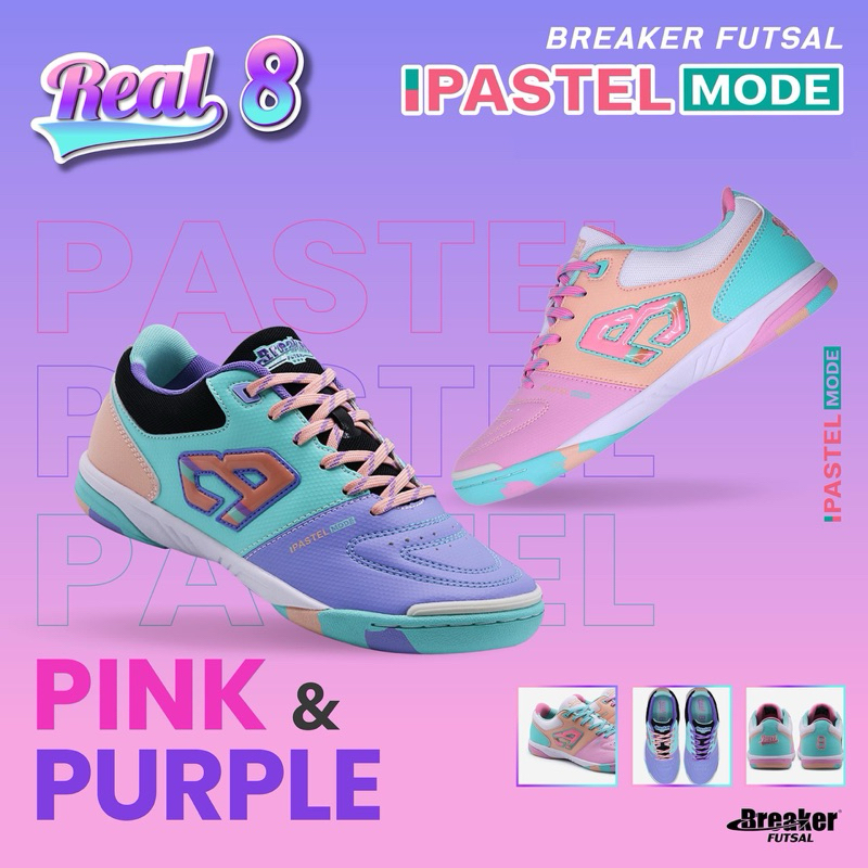 BREAKER FUTSAL รองเท้าฟุตซอล รุ่น Real8 | Shopee Thailand
