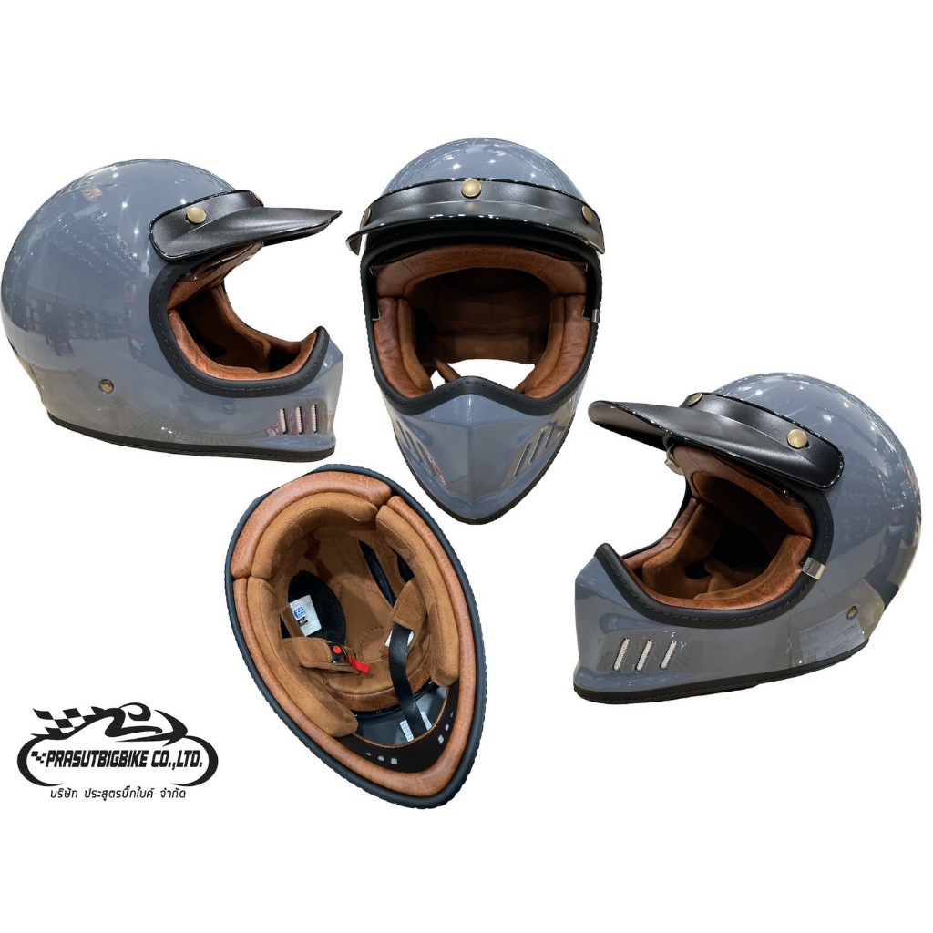 หมวกกันน็อค BILMOLA รุ่น RX100 - หมวกกันน็อค ทรงคาเฟ่ | Shopee Thailand