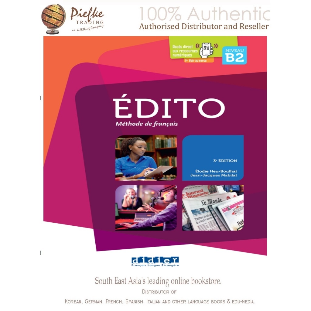 Edito B2 - Edition 2022 - Book + didierfle.app (100% Authentic ...