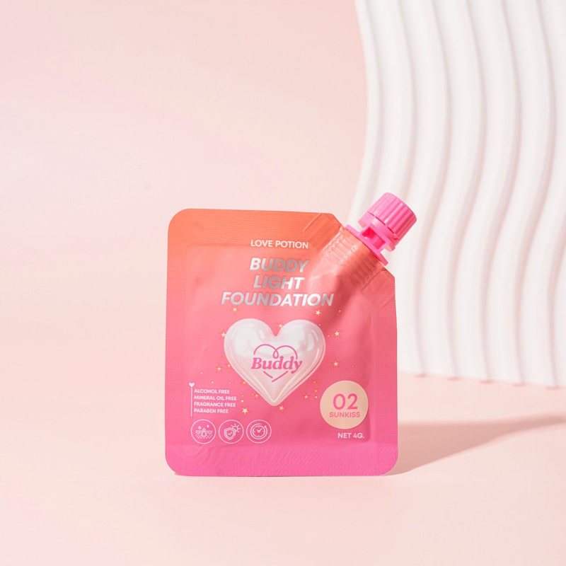(แบบซอง) รองพื้นบัดดี้ / Buddy Light Foundation | Shopee Thailand