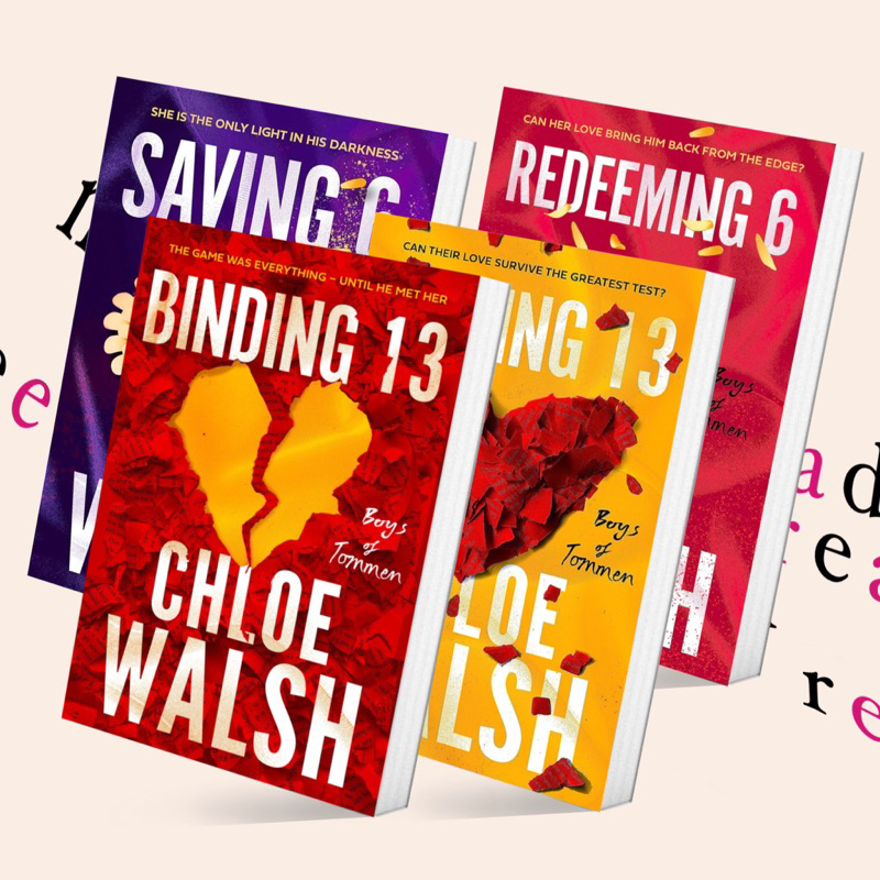 Binding 13 (#1) / Keeping 13 (#2)/ Saving 6 (#3) / Redeeming 6 (#4) by Chloe Walsh (หนังสือภาษา ...