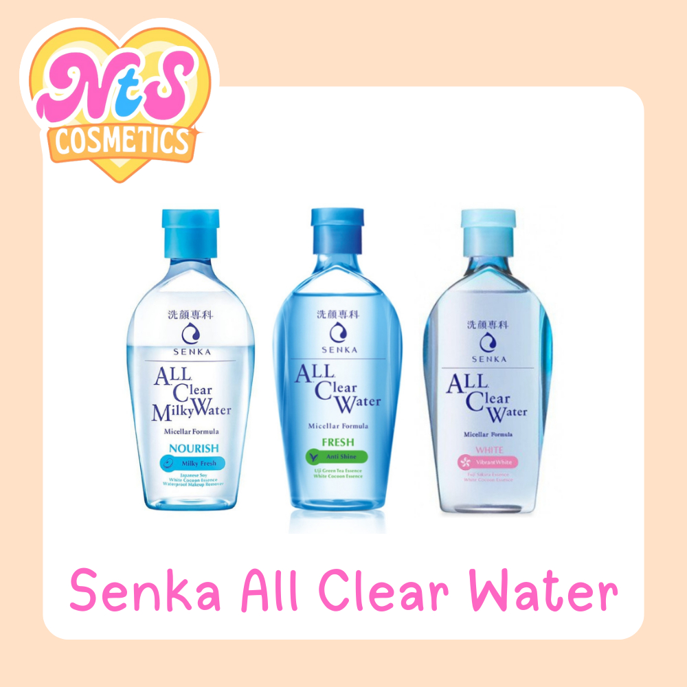 Senka All Clear Water เซนกะ ออล เคลียร์ วอเทอร์ 230ml. | Shopee Thailand