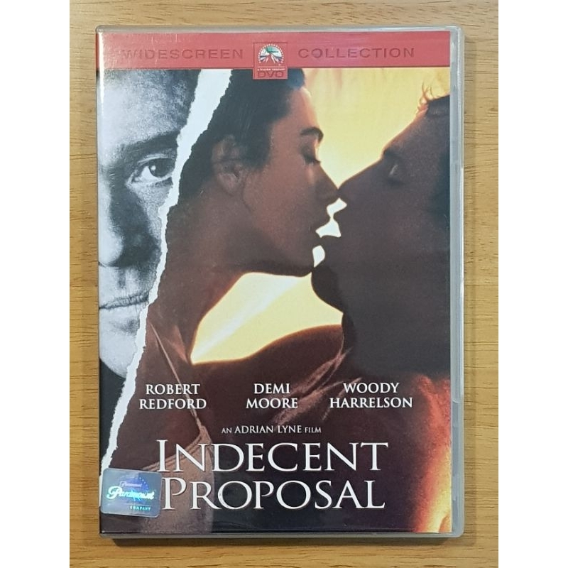 DVD Indecent Proposal ข้อเสนอที่รักนี้มิอาจกั้น ดีวีดี มือสอง สภาพดี ...