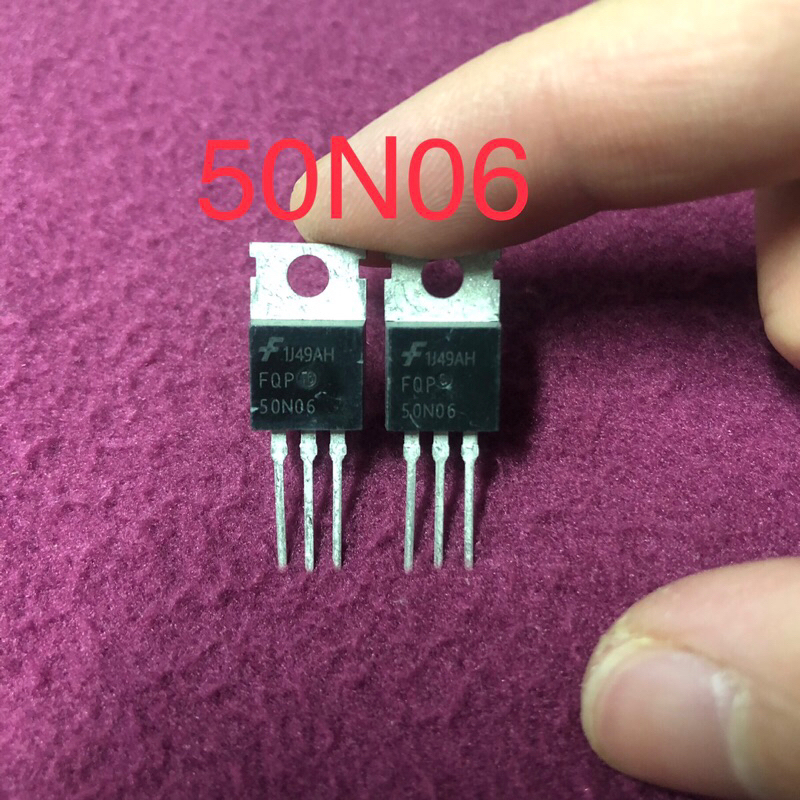 FQP50N06 50N06 MOSFET N-Channel 60V/50A (สินค้าในไทย ส่งเร็วทันใจ ...