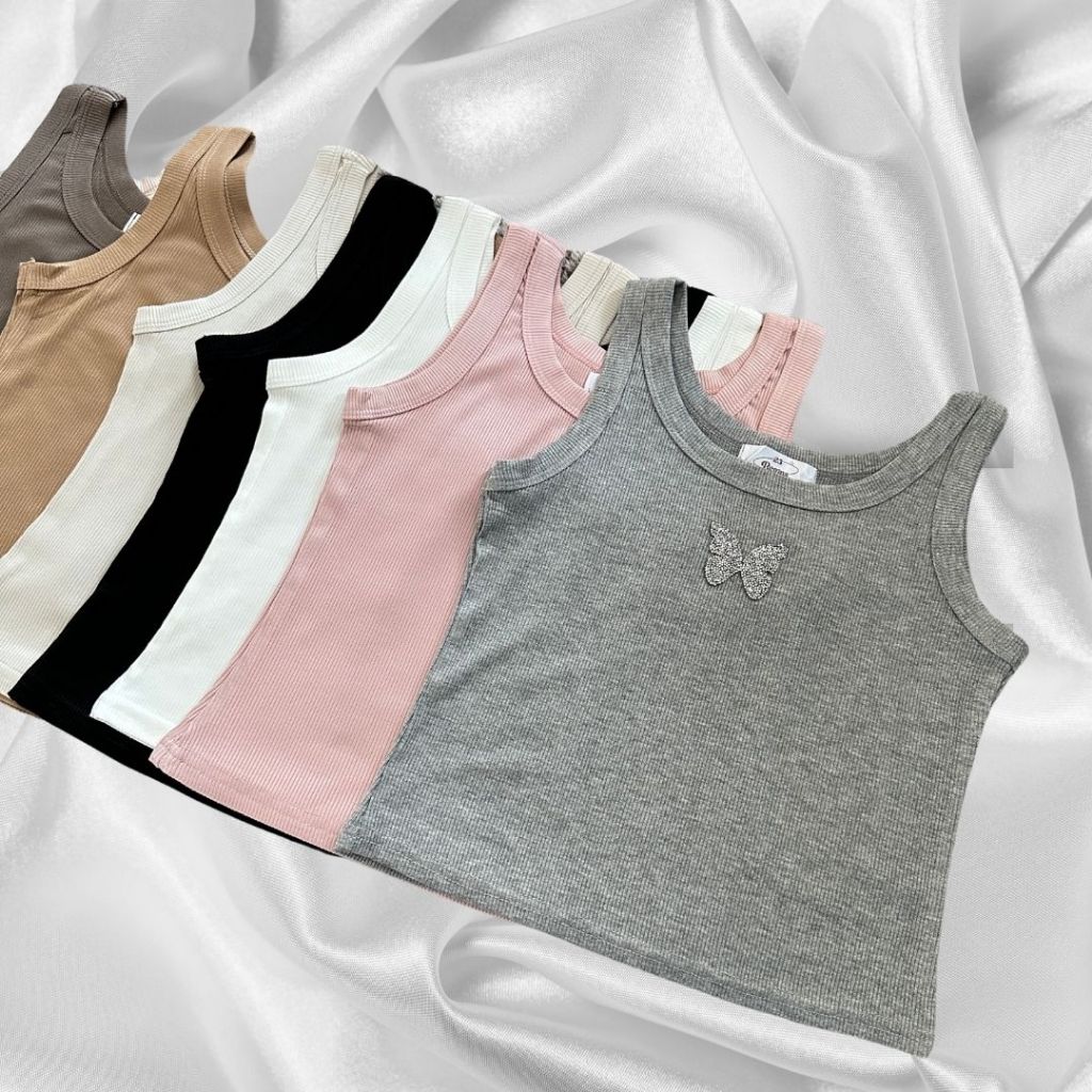 Pop Up Tank เสื้อกล้ามเลือกลายได้ (1808-1 AA) | Shopee Thailand