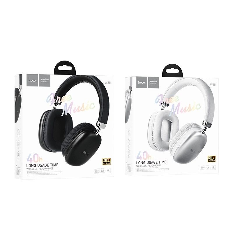 Hoco W35 Wireless Headphone Sport Hifi Music Headset Electronics Temu ...