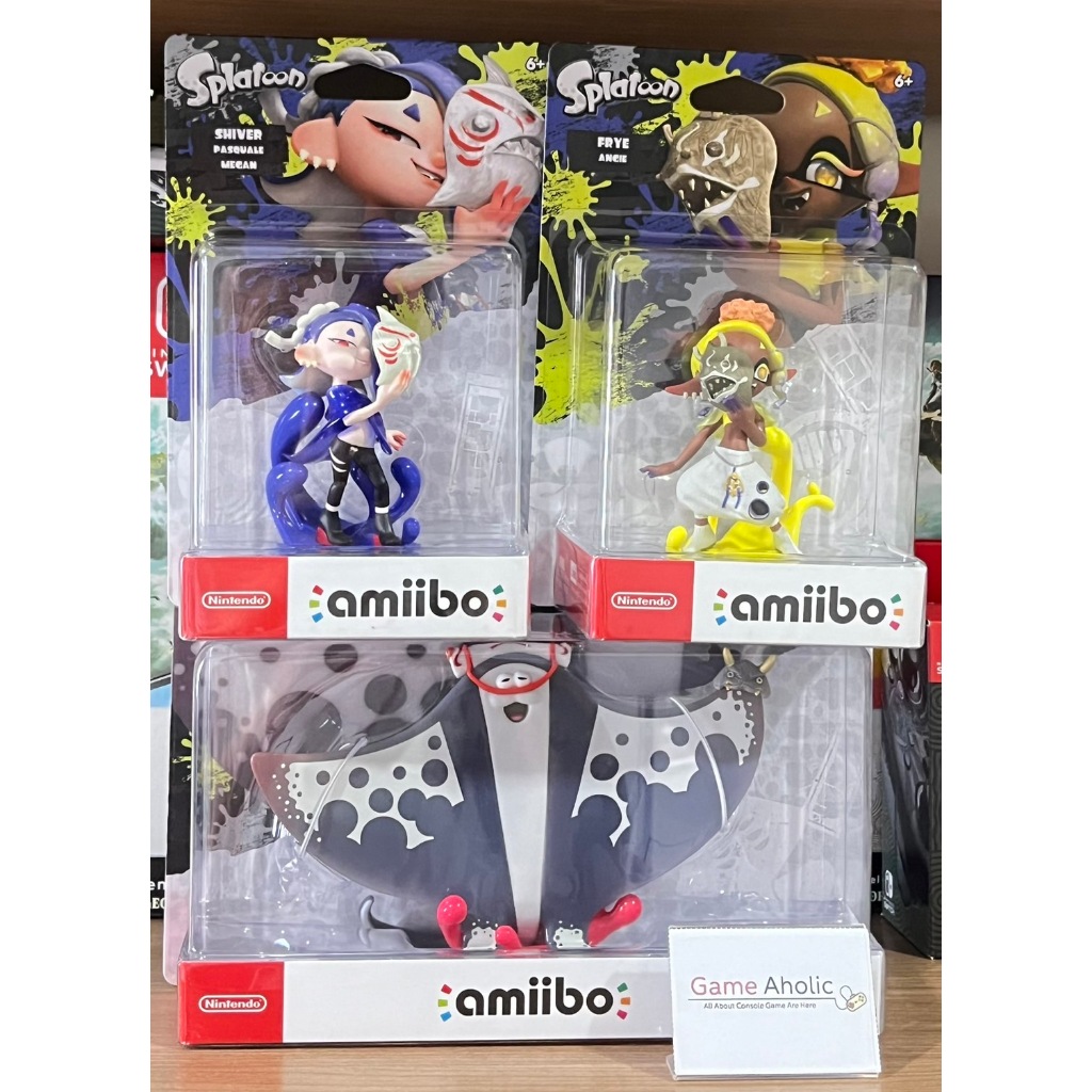 AMIIBO Splatoon 3 Series Figure FRYE / SHIVER / BIG MAN [มือ1] | Shopee Thailand
