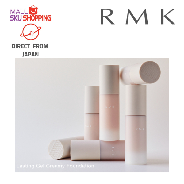 RMK Lasting Gel Creamy Foundation 30g (9 Colors) SPF23 PA++ - Long-lasting, Smooth Coverage ...