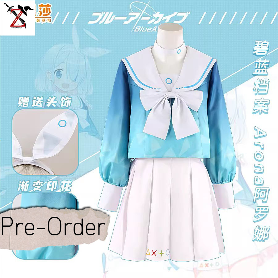 [Pre-Order] ชุด Cosplay Blue Archive - Arona แบรน: Manlisa | Shopee ...