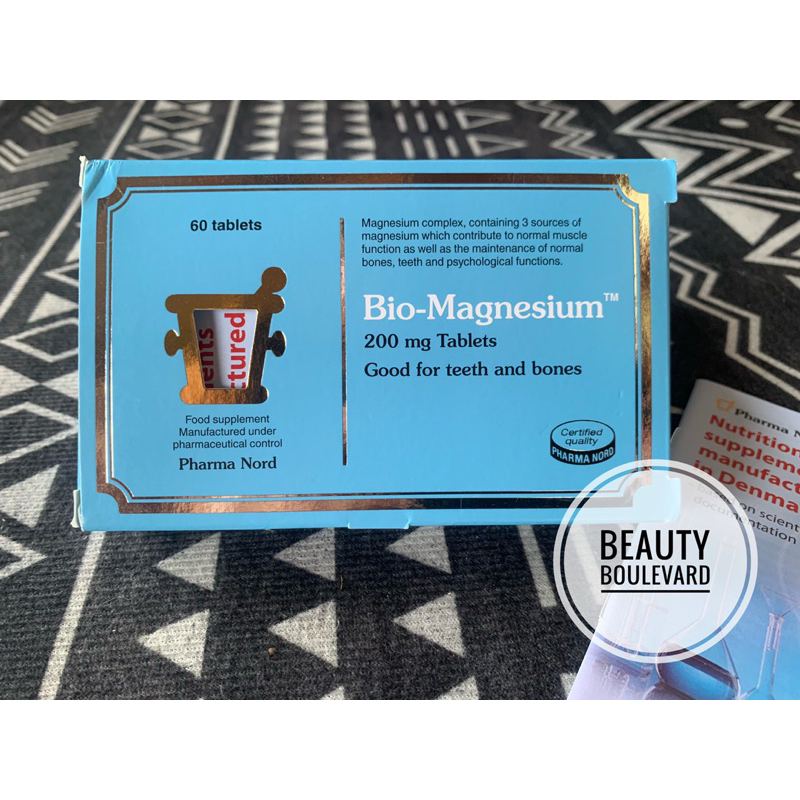 Pharma Nord Bio-Magnesium 60 เม็ด (200mg)แมกนีเซียม | Shopee Thailand