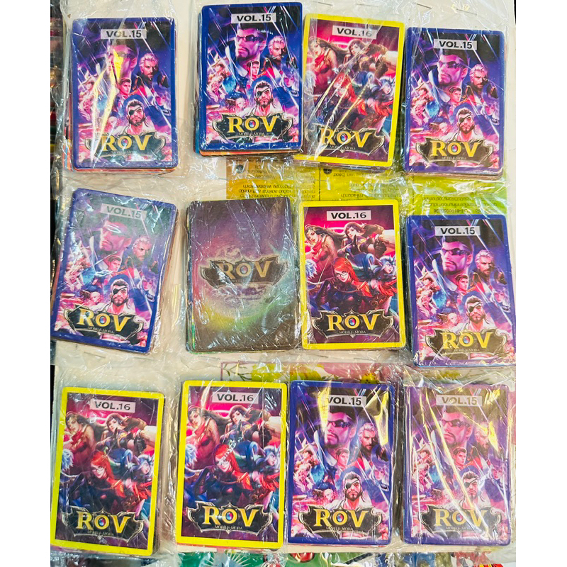 การ์ดเกม Rov คละแบบ ห่อละ10บาท 24ใบ (สั่งขั้นต่ำ 3 ห่อ) | Shopee Thailand