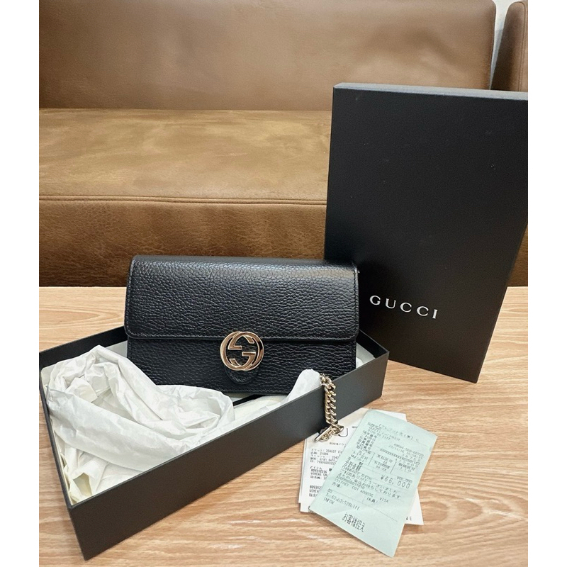 New!!! GUCCI INTERLOCKING WOC 7.5 | Shopee Thailand