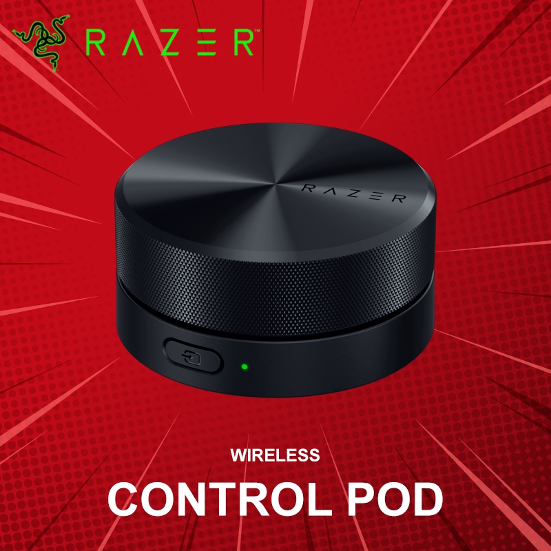 อุปกรณ์ควบคุมเสียงไร้สาย Razer Wireless Control Pod ประกันศูนย์ 1 ปี | Shopee Thailand