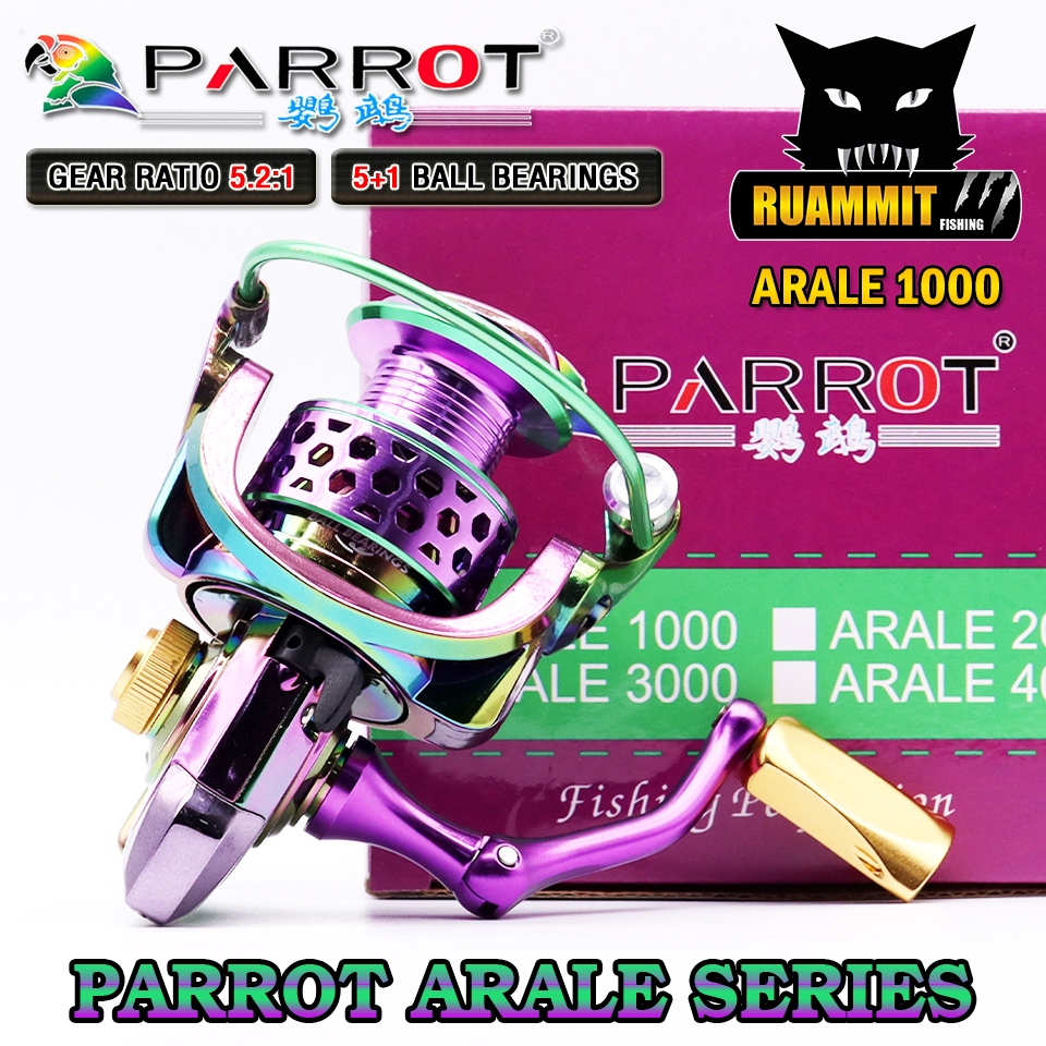 รอกสปินนิ่ง PARROT รุ่น ARALE SPINNING REEL PROFESSIONAL (มีให้เลือก ...