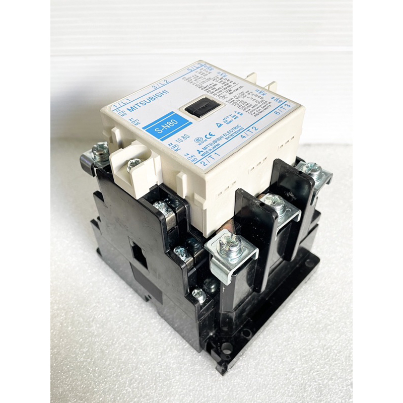 (1ชิ้น) S-N80 คอยล์220VAC 135A Magnetic Contactor Mitsu SN80 SN-80 แมก ...