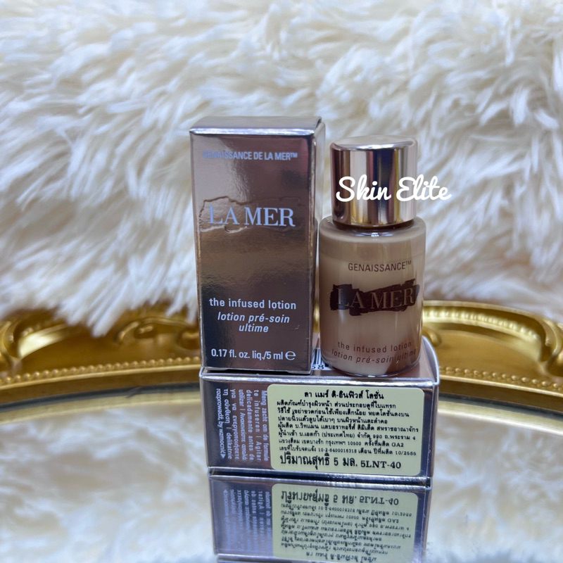 LA MER Genaissance de la Mer The Infused Lotion 5ml. | Shopee Thailand