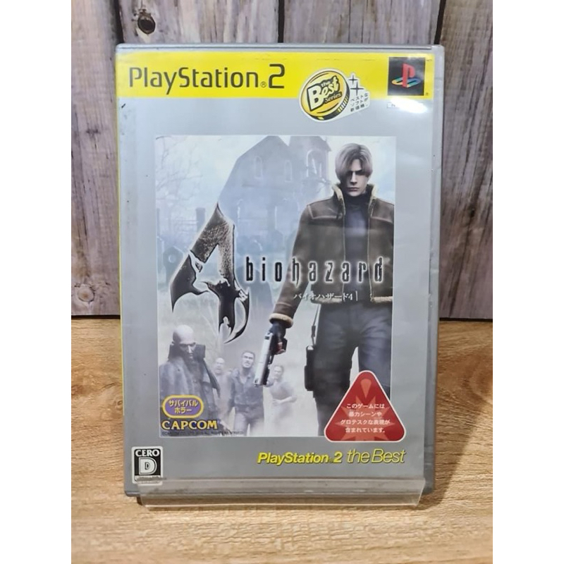 แผ่นเกมส์ ps2 (PlayStation 2) ZONE:NTSC J เกมส์ Bio Hazard 4 | Shopee ...