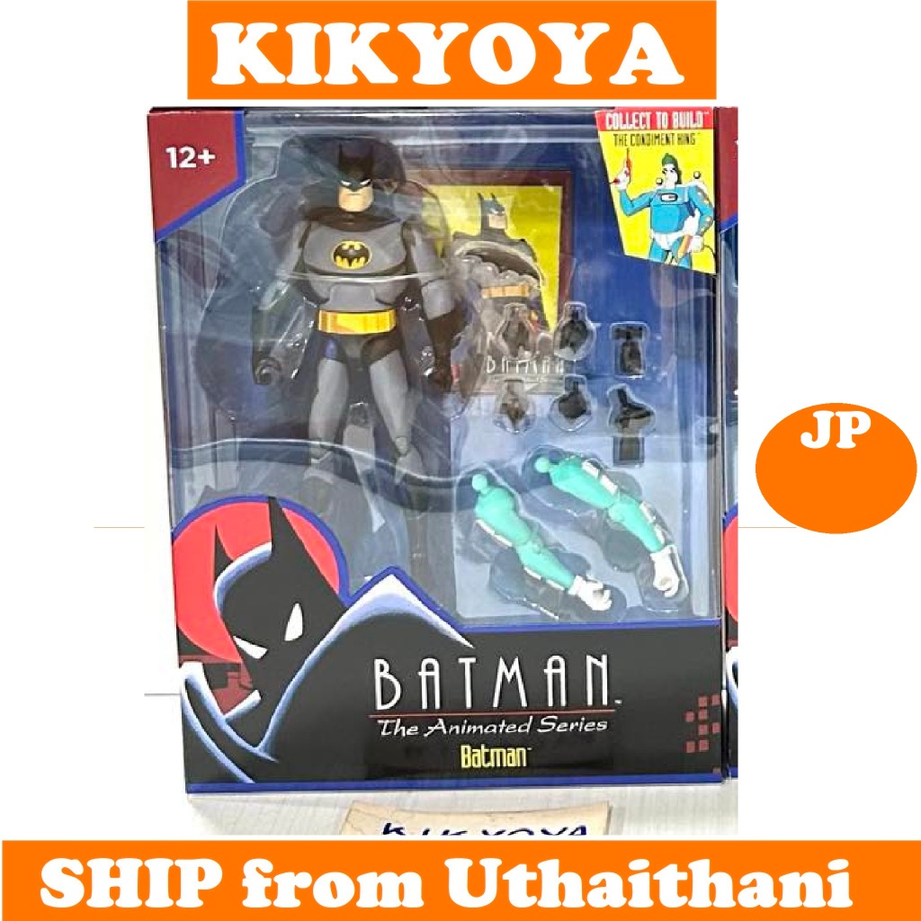 DC Direct "Batman: The Animated Series" 6 Inch Action Figure #01 Batman ...