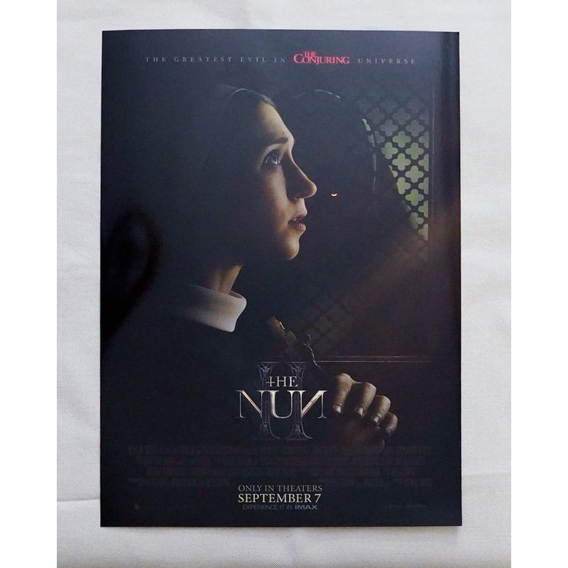 โปสเตอร์ของแท้ “THE NUN 2” IMAX จาก Major Cineplex - Poster “THE NUN 2” IMAX | Shopee Thailand