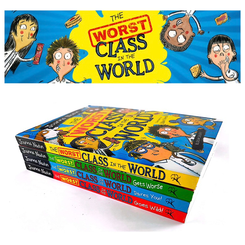 The Worst Class In The World Series 4 Books Set, Ages:6-11 Paperback ...