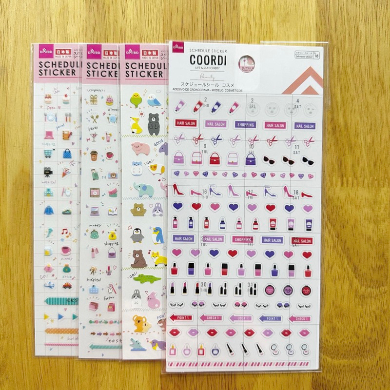 Schedule Sticker สำหรับ Planner/Diary | Shopee Thailand