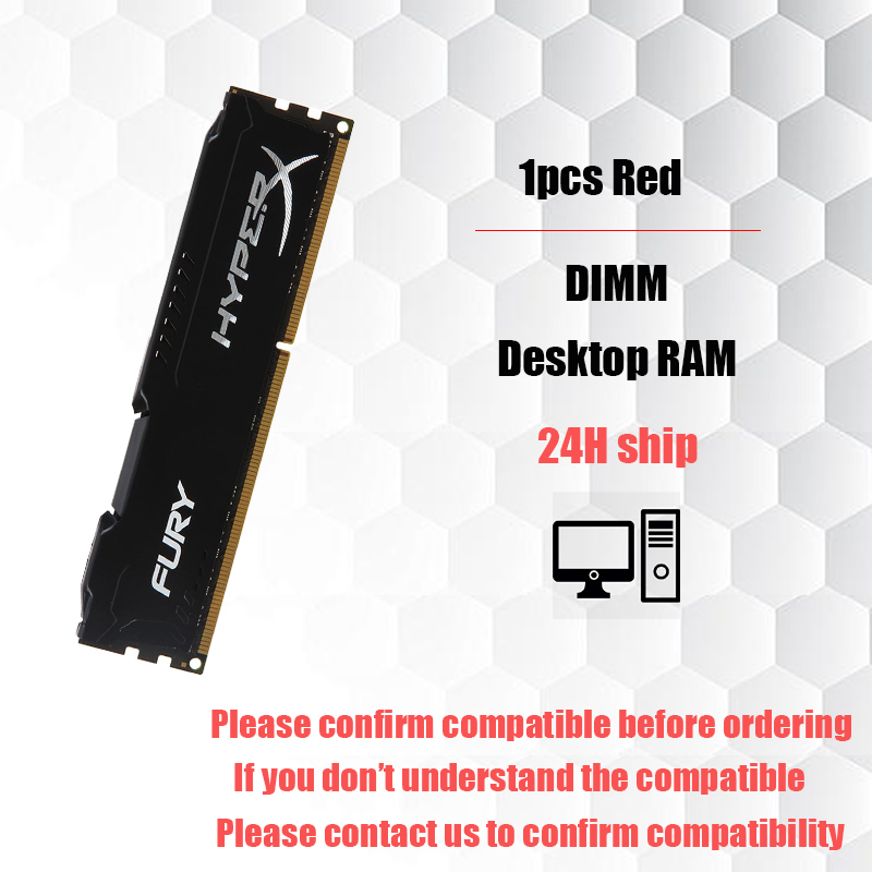 [Local 24H ship] Kingston Hyperx FURY 4GB 8GB RAM DDR3 1333MHZ 1600MHZ 1866MHZ PC RAM 1.5v DIMM ...