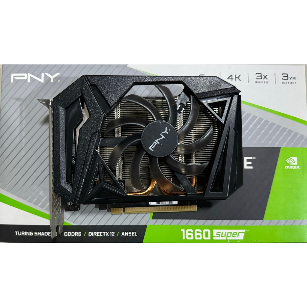 VGA (การ์ดจอ) PNY GEFORCE GTX 1660 SUPER XLR8 GAMING SINGLE FAN - 6GB ...