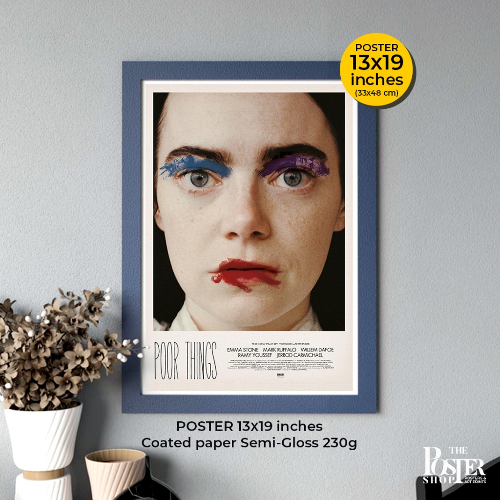 Poor Things Poster ภาพยนต์ของ Yorgos Lanthimos / Emma Stone, Mark ...