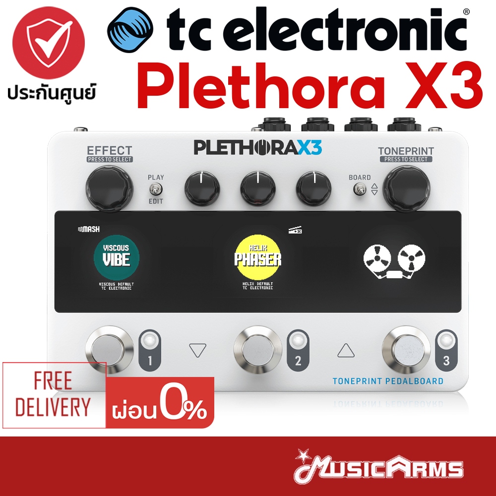 TC Electronic Plethora X3 เอฟเฟค TC Electronic Plethora X3 TonePrint ...