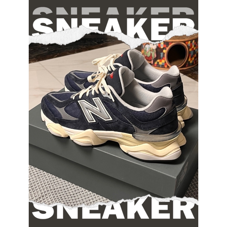 New Balance NB 9060 สีฟ้า รองเท้าผ้าใบ ของแท้ 100 % | Shopee Thailand