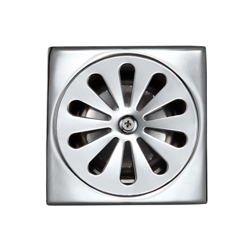 ENGLEFIELD Brass floor drain - square ตะแกรงกันกลิ่นทองเหลืองแบบเหลี่ยม ...