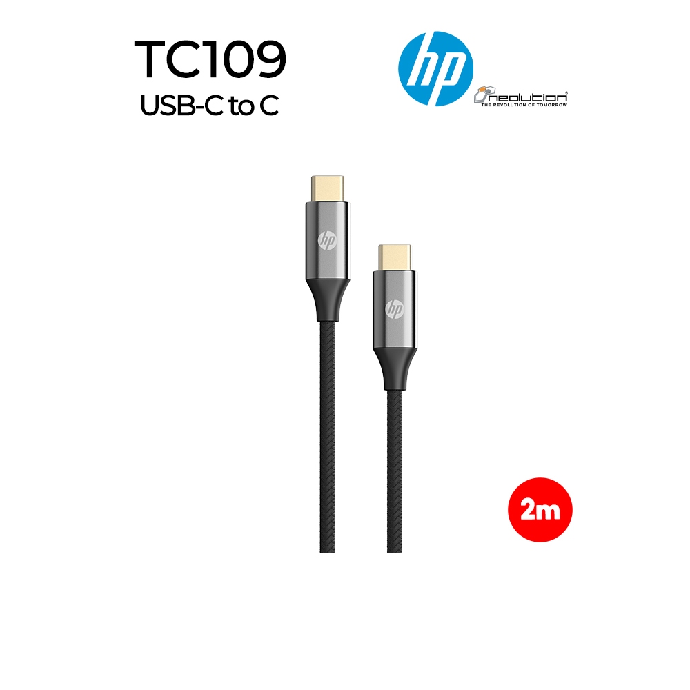 HP USB3.1 G1 CtoC PD Fast Cable DHC-TC109 ของแท้ 100% รับประกัน 2 ปี ...