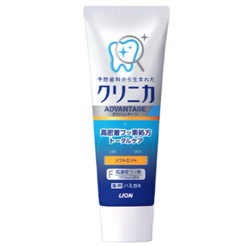 [ของแท้💯 จากญี่ปุ่น🇯🇵] LION Clinica Advantage Toothpaste ยาสีฟันไลอ้อน สูตรเพิ่มฟลูออไรด์เข้มข้น ...