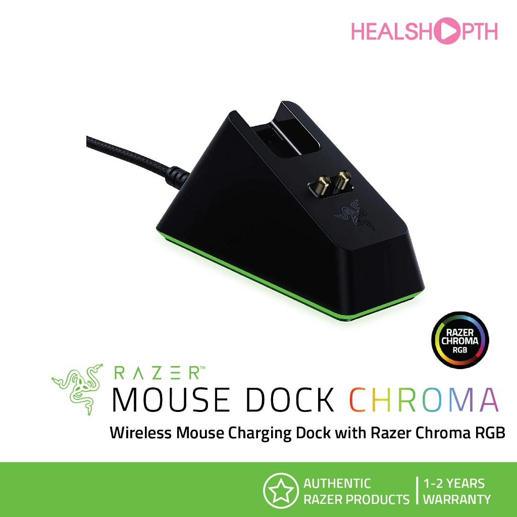 ชาร์จ Razer Mouse Dock Chroma Wireless Mouse Charging Dock with Razer ...