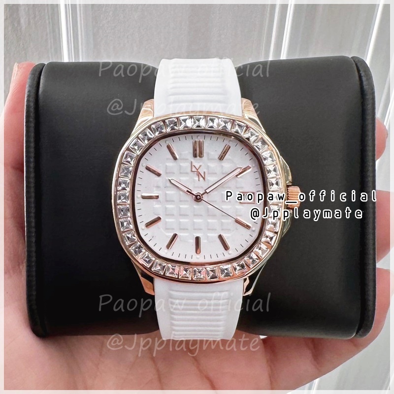 นาฬิกา LYN รุ่น NICOLA WATCH พร้อมกล่อง และถุงกระดาษ | Shopee Thailand