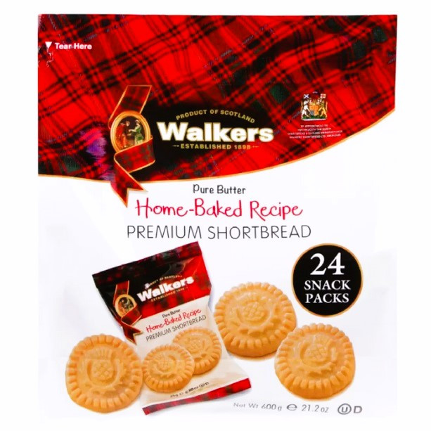 NEW! Walkers Premium Shortbread Rounds 600g BIG PACK! DIRECT JAPAN ...