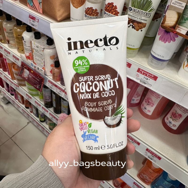Inecto Naturals Coconut Body Scrub 150 ml. | Shopee Thailand