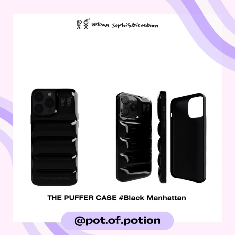 พร้อมส่ง Urban Sophistication — The Puffer Case iPhone 15 /14 Pro Max ...