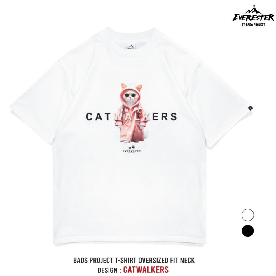 EVERESTER เสื้อคอฟิต อก 44"- 52" Heavy Cotton 100 % / เสื้อยืด ...