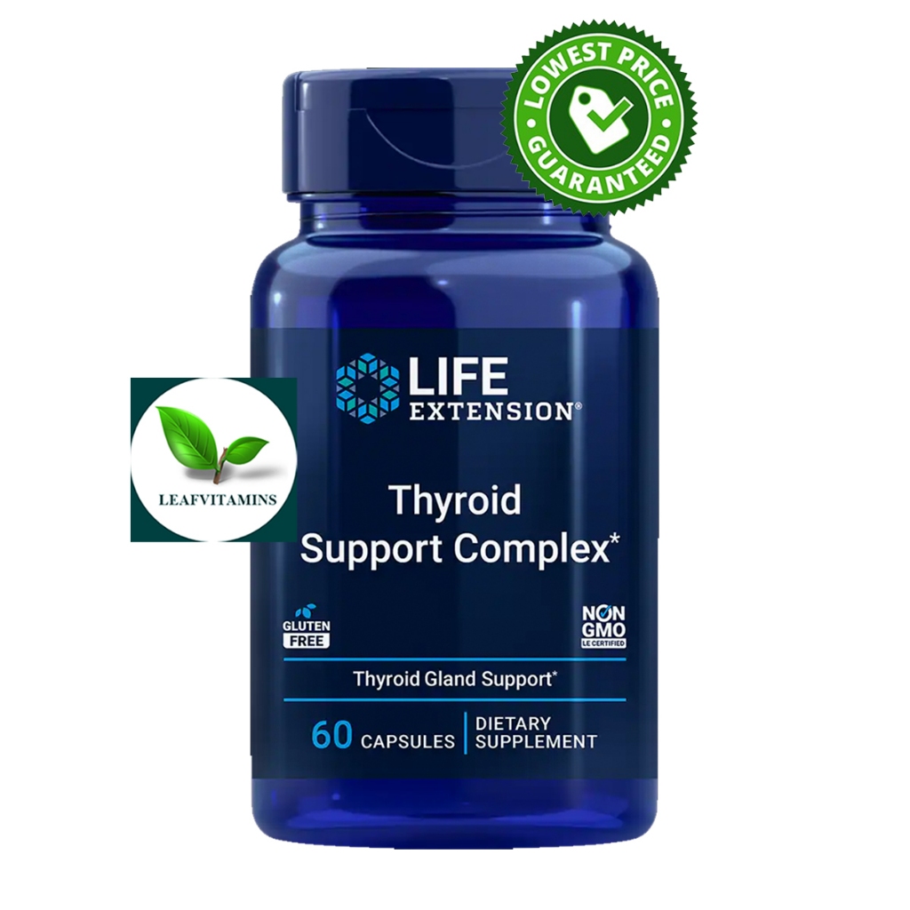 LIFE EXTENSION Triple Action Thyroid / 60 Capsules | Shopee Thailand